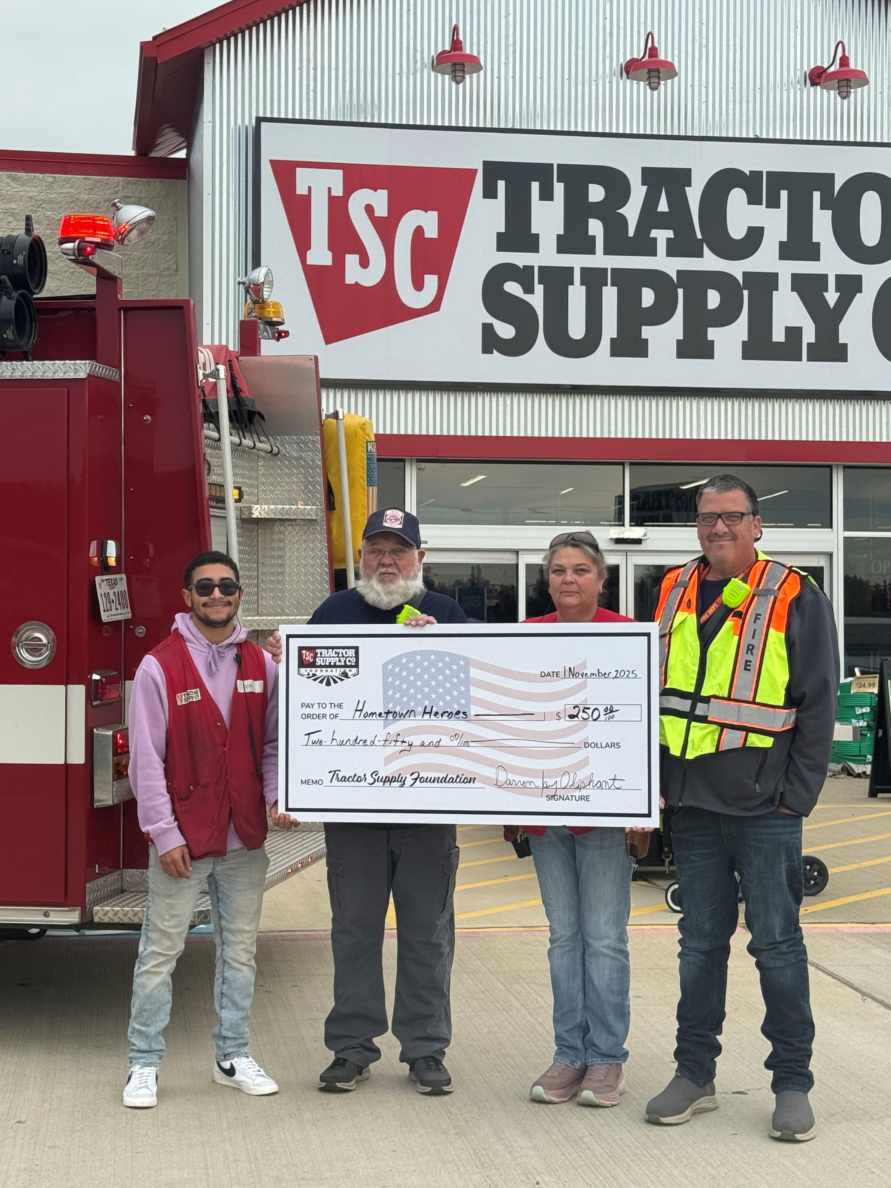 Tractor Supply Celebrated National Hometown Heroes Day Nationwide | The ...